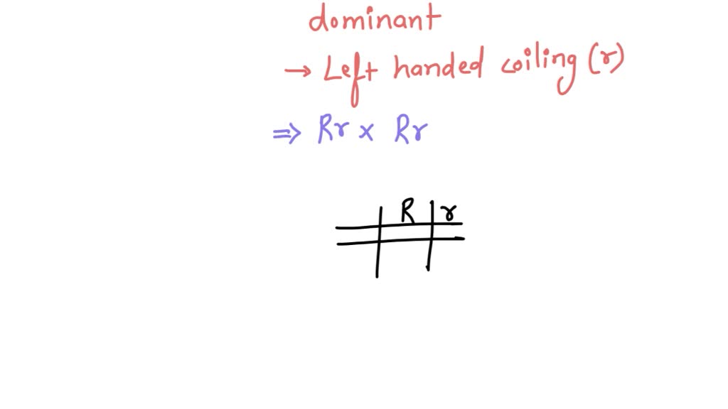 SOLVED: 7) (0.5 points) The inheritance of shell-coiling direction in ...