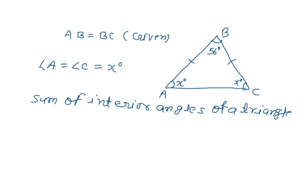 42 241 Wi Diagram Below Triangle Abc Is Isosceles And Triangle Bcd Is Equilateral Angle Kac