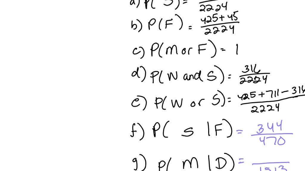 SOLVED: The following table shows the mortality data that occurred on ...