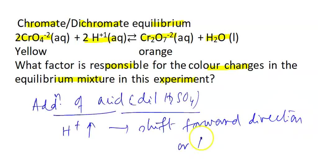 CHM 1207 Lab #4 - Chemical Equilibrium and Le Chatelier's Principle You ...