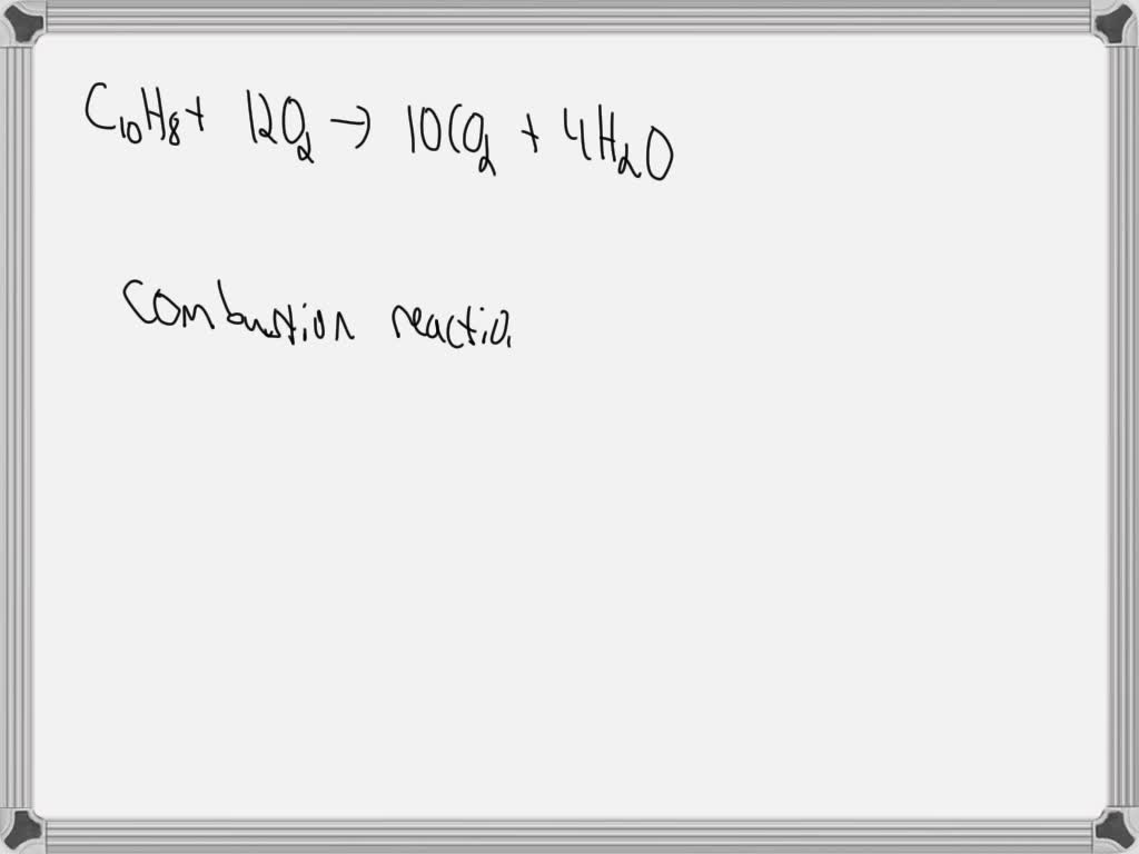 3 a. Identify the following reactions (as many as possible) from the ...