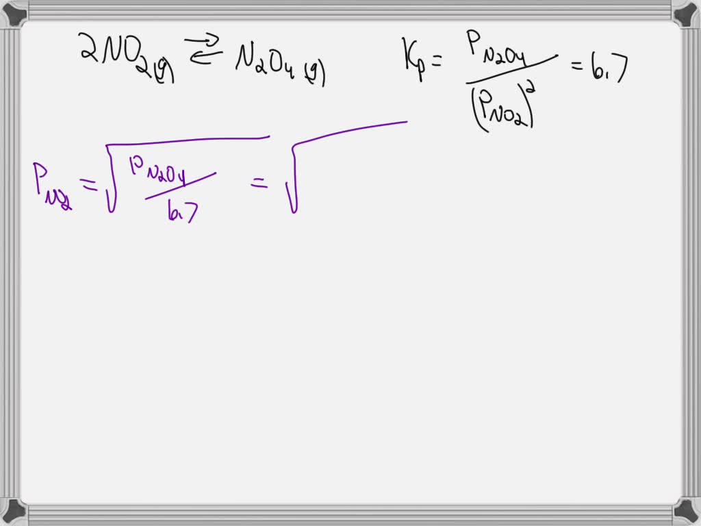 SOLVED: A 2.00 L container at 298 K contains an equilibrium mixture of ...