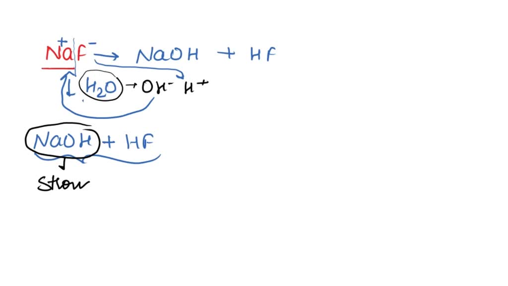 SOLVED: A solution is prepared by adding 0.10 mol of sodium fluoride ...