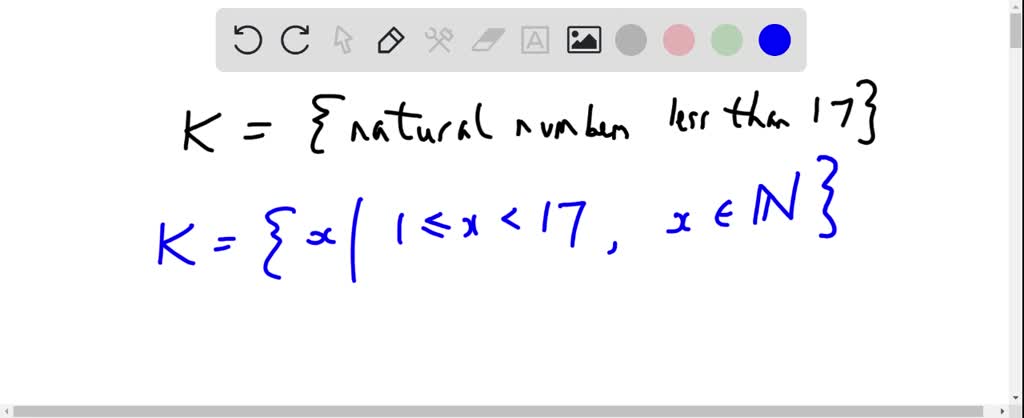 Solved Use The Variable X To Write The Set In Set Builder Notation 2775