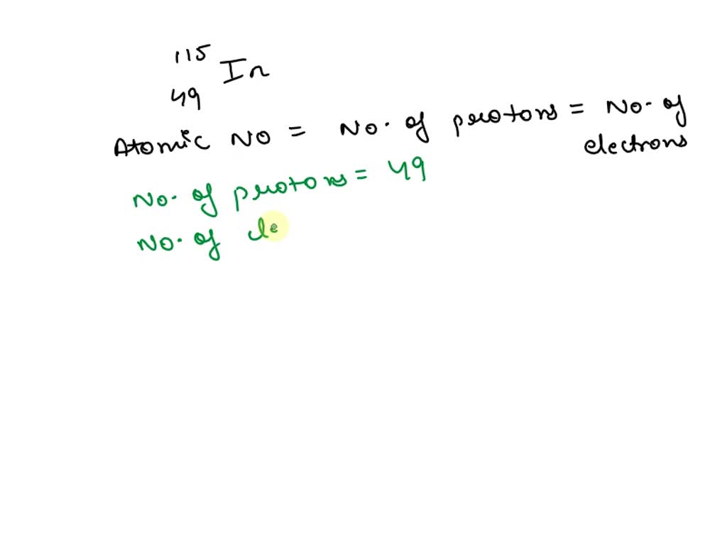 SOLVED: How many protons, neutrons and electrons are there in a neutral ...