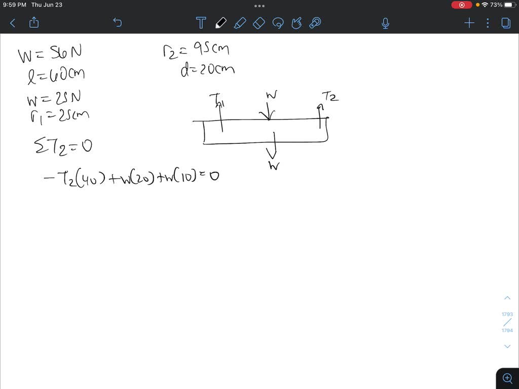 SOLVED: Question 1: Onget Yout a) A 4.50 N metal bar, 1.560 m Jong and ... SOLVED: Question 1: Onget Yout a) A 4.50 N metal bar, 1.560 m Jong and ...
