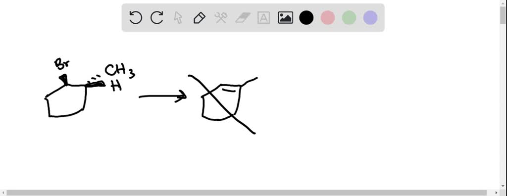 SOLVED: Question 3 elimination product obtained from the following ...