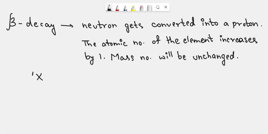 SOLVED: A medically useful isotope of technetium is produced by beta ...
