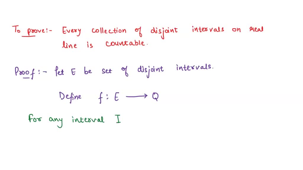 SOLVED: We are assuming that every (nonempty) open interval (a,b) has a rational. Prove that ...