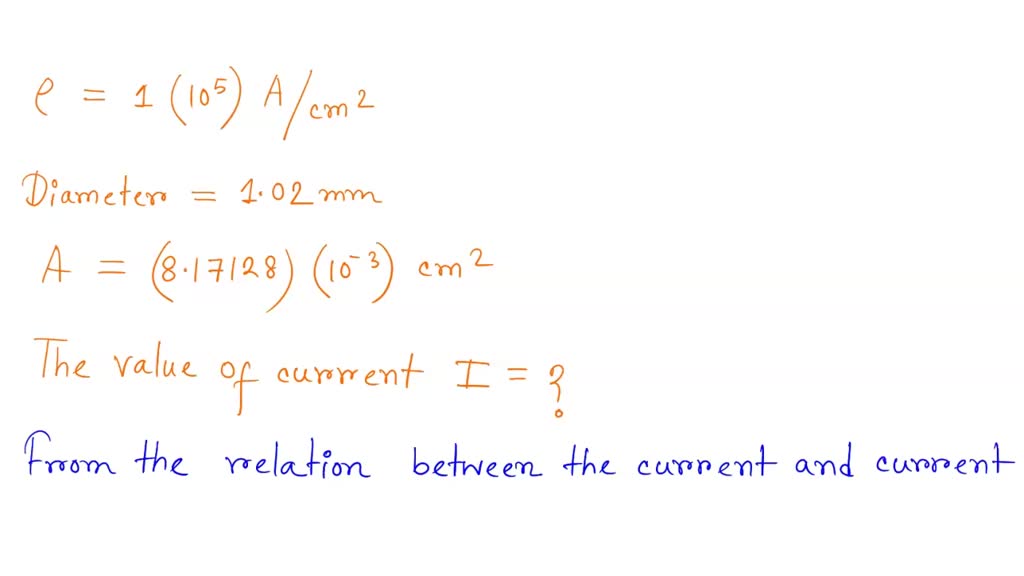 SOLVED: Critical Current Density in Superconductors. One problem with ...