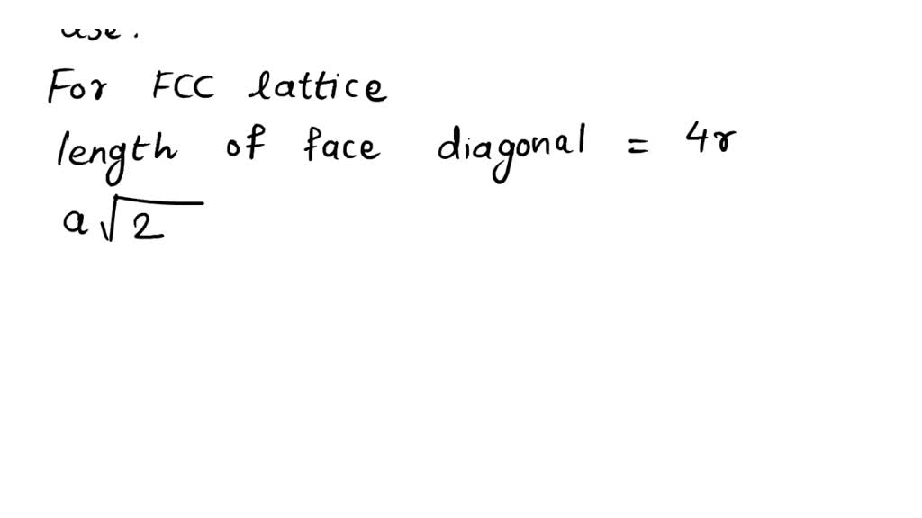 SOLVED: Aluminum crystallizes with a face-centered cubic unit cell. The ...