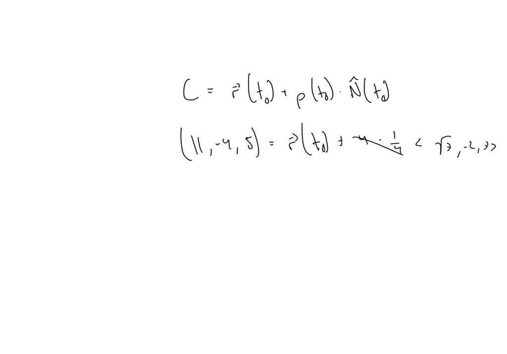SOLVED: A particle moves along a parametrized curve r(t) in space. Find r(t) at the instant when ...