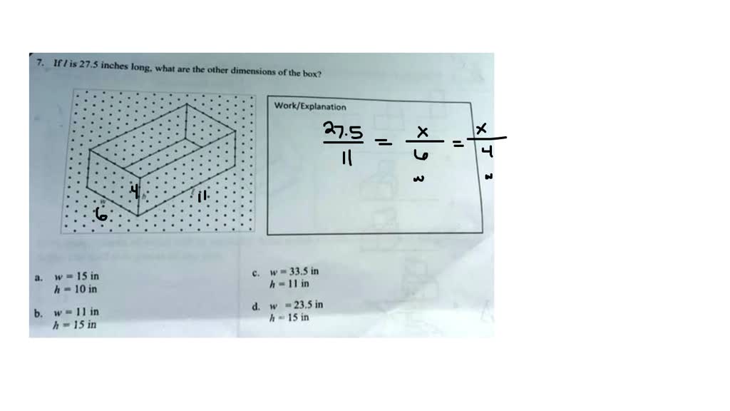 SOLVED: The box shown below is 6.1m long and 3.2m wide when measured at ...