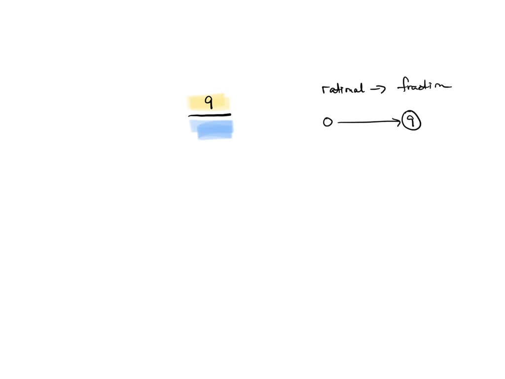 SOLVED: write a rational number whose numerator is the largest 1- digit number and denominator ...