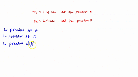 the figure below represents graph of the electric potential in volts in ...