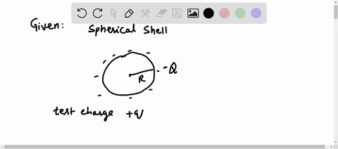 Negative charge -Q is distributed uniformly over the surface of a thin ...