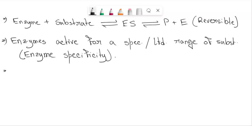 Solved Texts 1 What Are The Functions Of Enzymes 2 Define