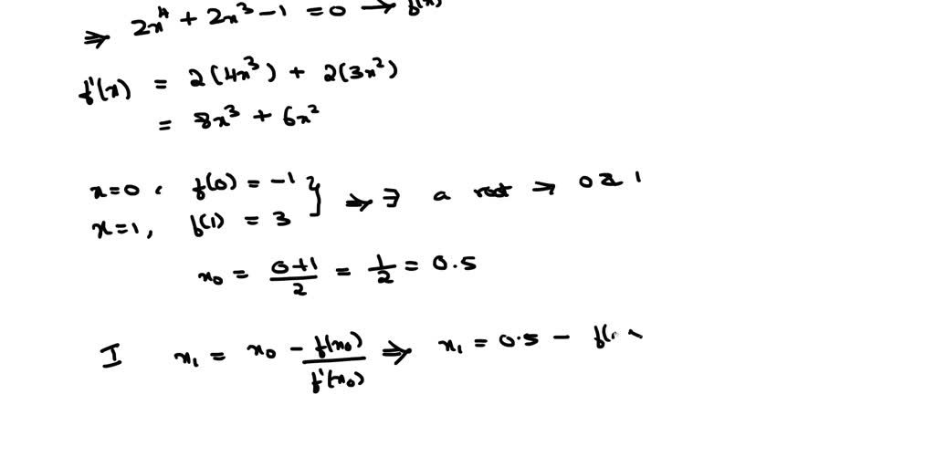 SOLVED: The graph ofy= 2x2(x + 1) and y = (x > 0) intersect at one ...