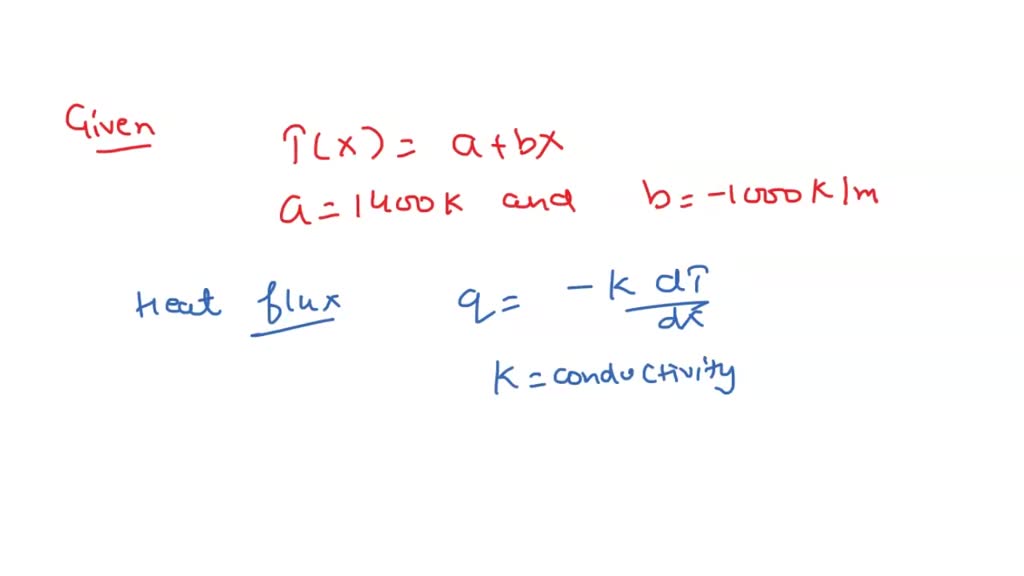 SOLVED: Prove that steady state temperature distribution inside a ...