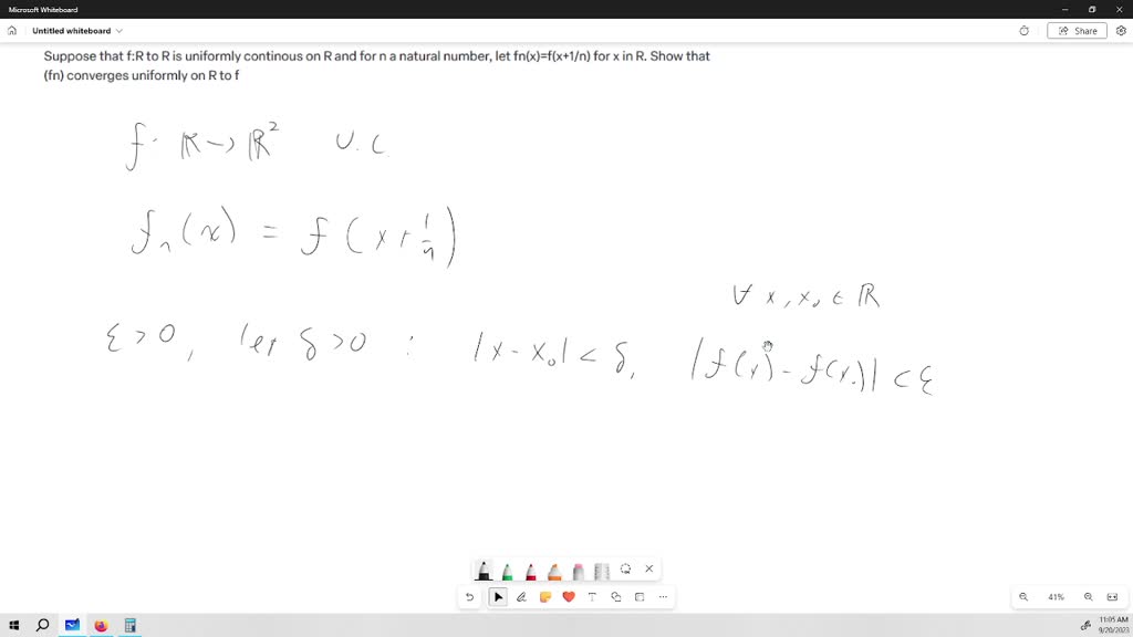 SOLVED: If KcRp is compact and (fn) is a sequence of continous functions on K to Rq which is ...