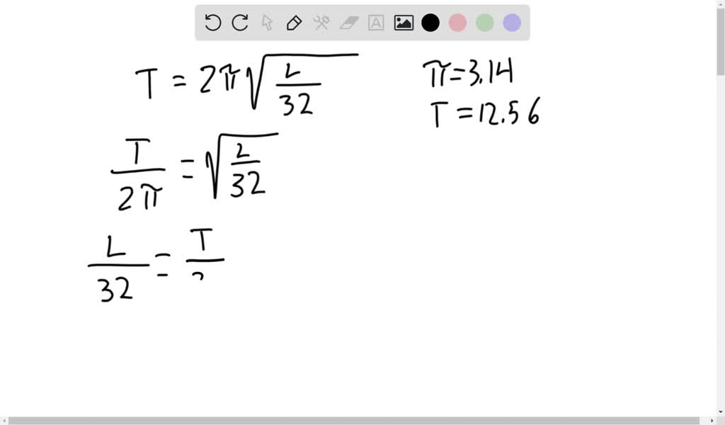 SOLVED The Period T in Seconds Of Pendulum Is Given By T 2r I 3 solved-the-period-t-in-seconds-of-pendulum-is-given-by-t-2r-i-3