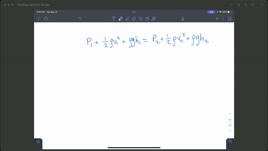 SOLVED: Example (H): Consider the water siphon shown in Fig. below ...
