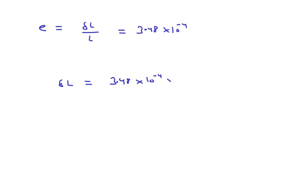 SOLVED: The Young's modulus of nickel is 209 GPa. Determine the length ...