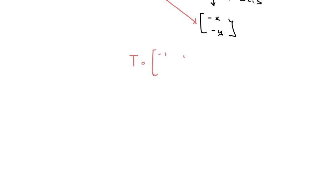 SOLVED: Let T: R2 R2 where T is linear transformation: If T first ...
