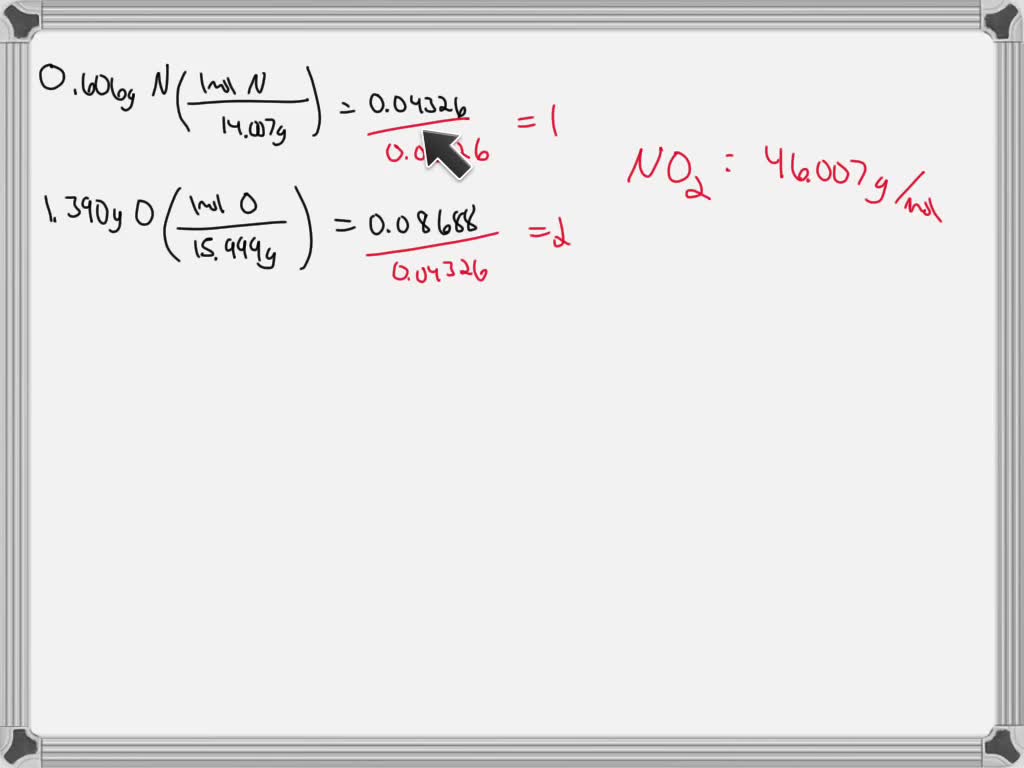 SOLVED: 25.The molar mass of a.compound is 92g/mol. Analysis of a sample of the compound ...