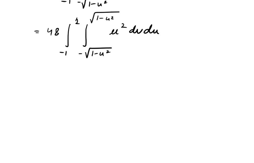 SOLVED: Use the given transformation to evaluate the integral Fr 2x2 dA, where R is the region ...