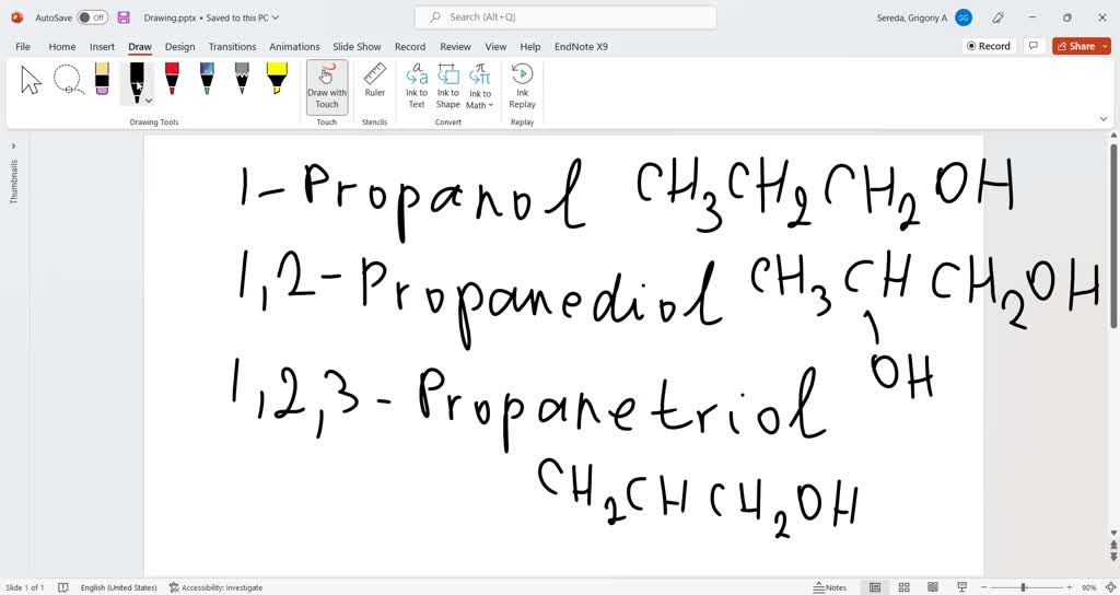 SOLVED: Which liquid and least and most viscous? 1,2,3 propanetriol, 1,2-propanediol, 1-propanol.