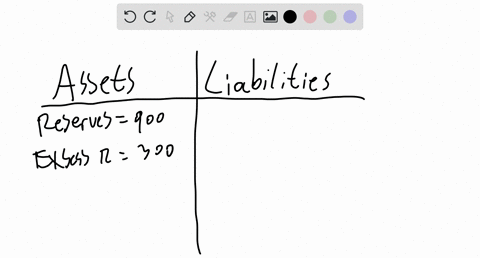 Draw a simple T-account for First National Bank, which has...