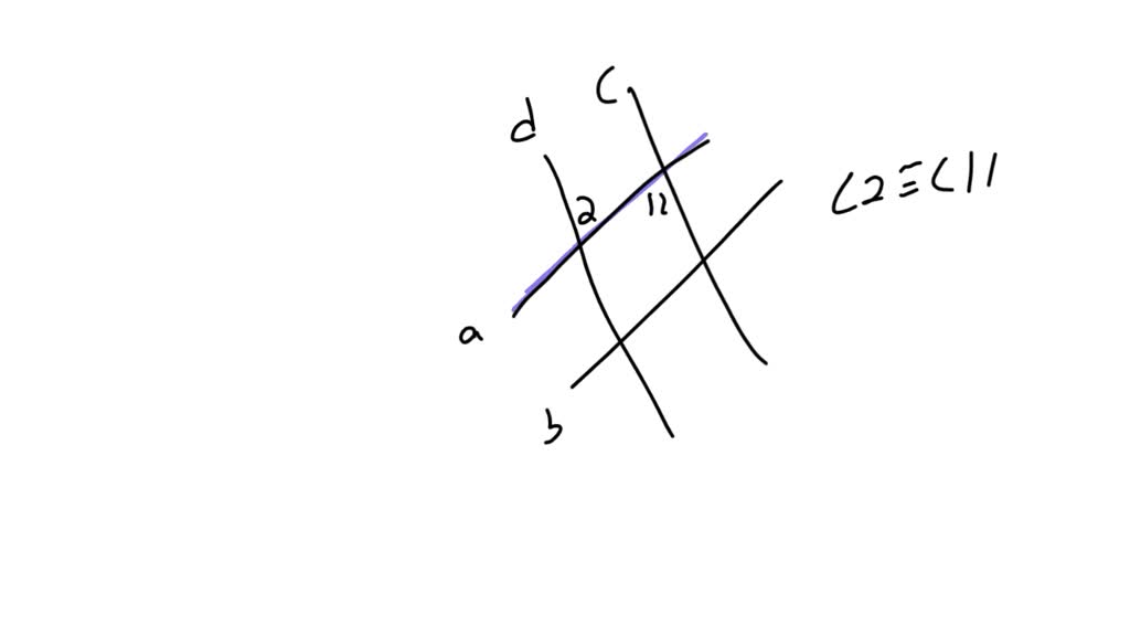 Solved Given The Following Information Determine Which Lines If Any Are Parallel State The
