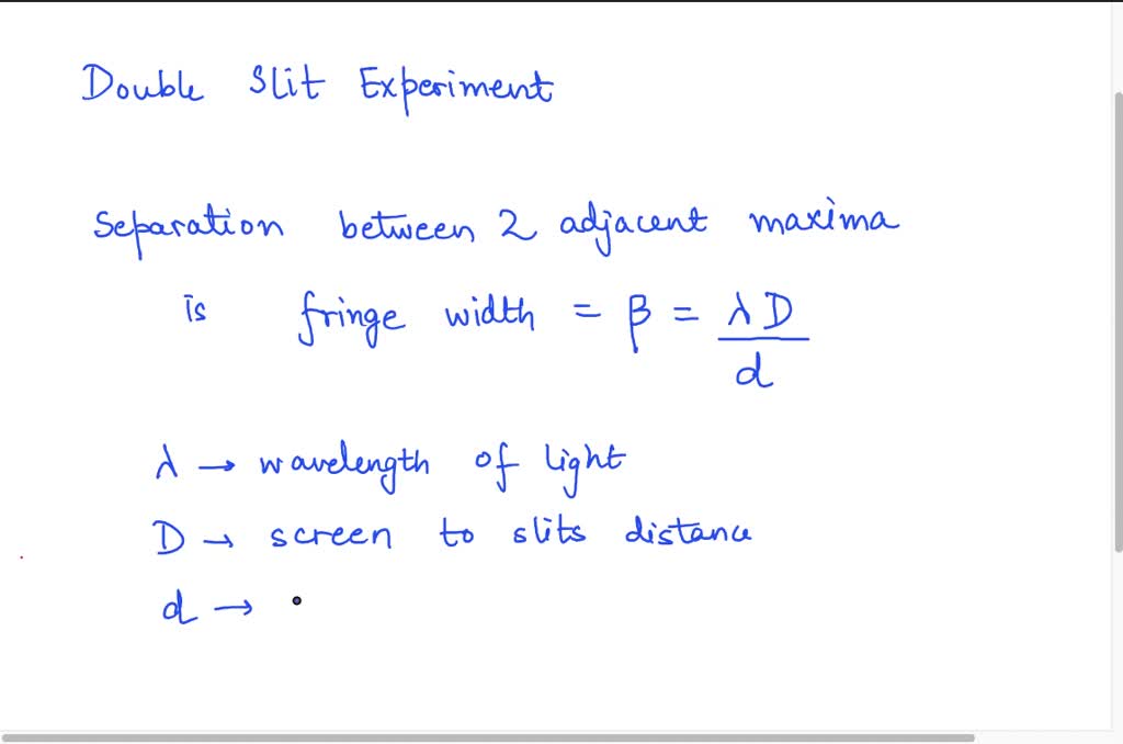 SOLVED: Part 2, step 4: What happened to the angle between the maxima ...