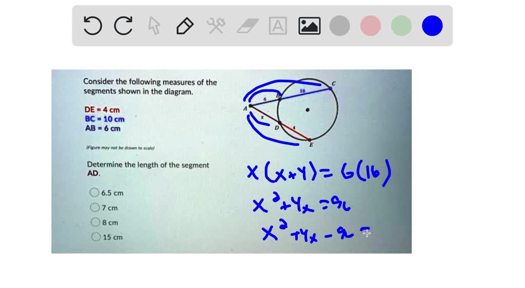 SOLVED: TWO points A and B on a plan represent two localities 12 m apart. Given that the segment ...