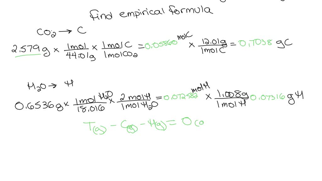 SOLVED: A 1.000 g sample of an unknown compound containing only carbon ... SOLVED: A 1.000 g sample of an unknown compound containing only carbon ...