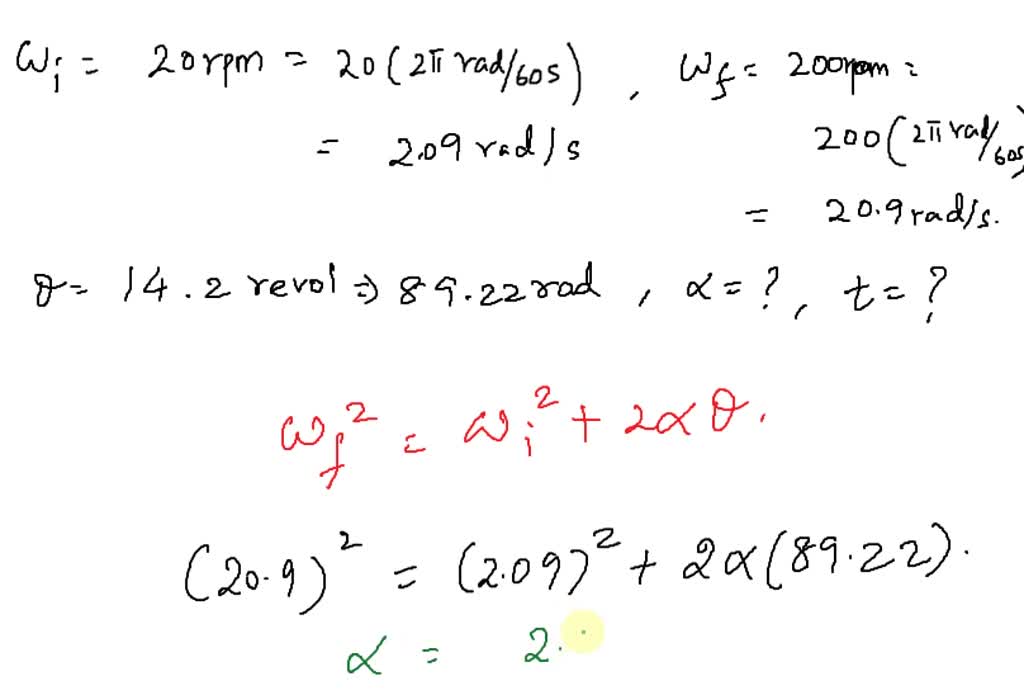 Solved Chapter 5 A Disk Rotates With Constant Angular Acceleration The Initial Rotation Rate