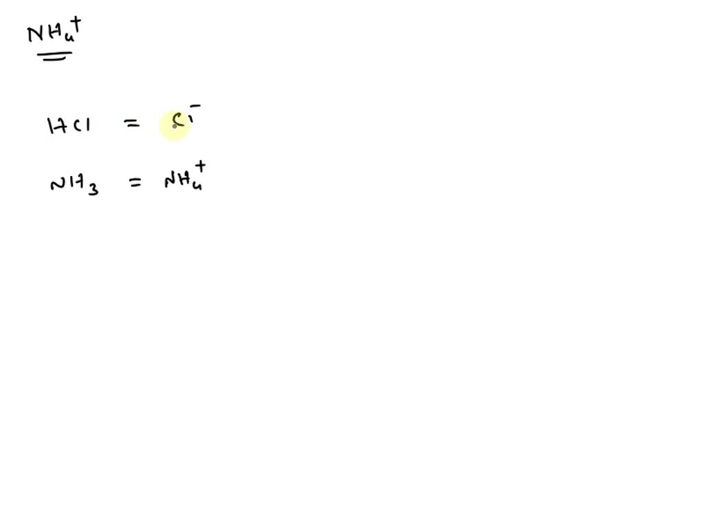 SOLVED: The formula for the conjugate base of NH4+ is