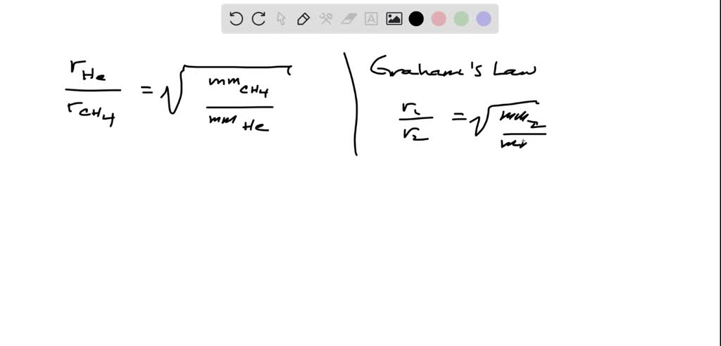SOLVED: Problem: A mixture of helium (He) and methane (CH4) is placed ...