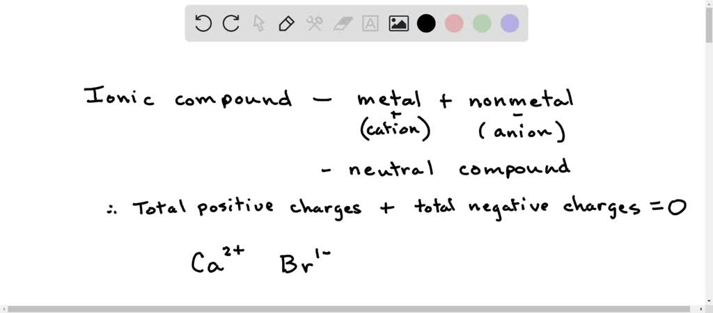 SOLVED: Determine the number of Ca2+ and Br" ions required to form ...