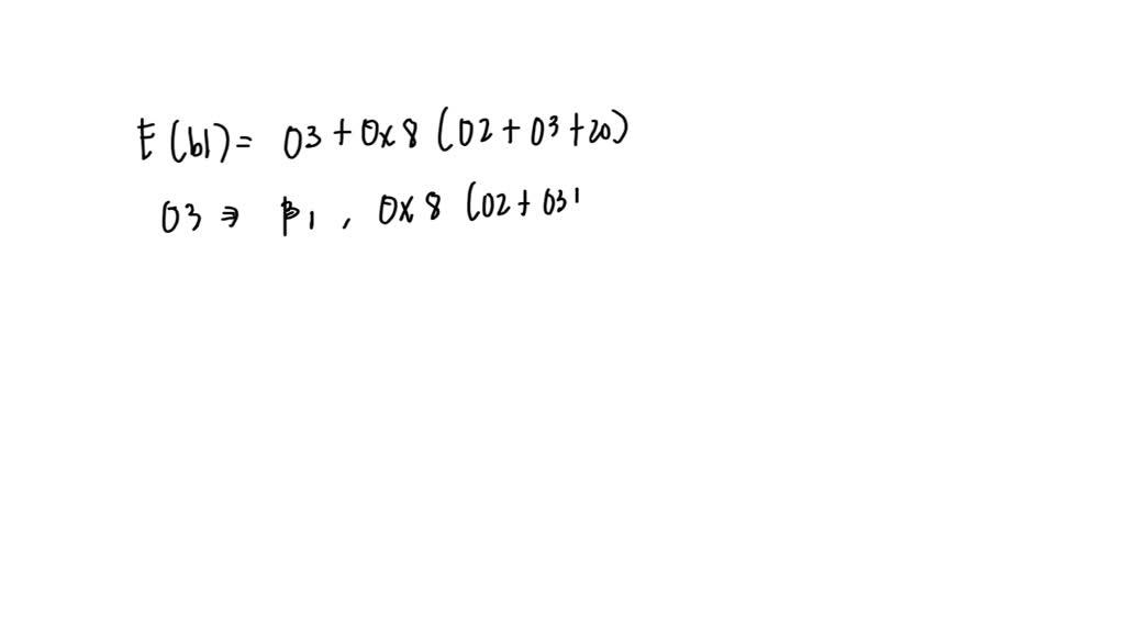 SOLVED: 1. Consider the linear regression model that passes through the ...