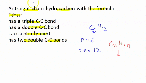 Match each term with the correct description. A hydrocarbon...