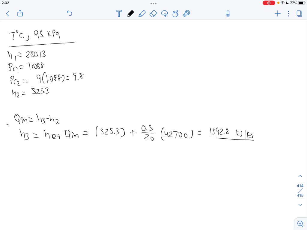 SOLVED: Consider an aircraft powered by a turbojet engine that has a ...