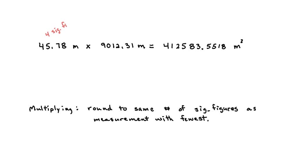 SOLVED: Perform the following calculation and answer with the proper ...