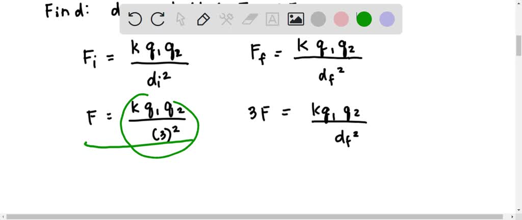 Problem (2): Two point charged particles are 3 cm apart. They are moved and placed in a new ...