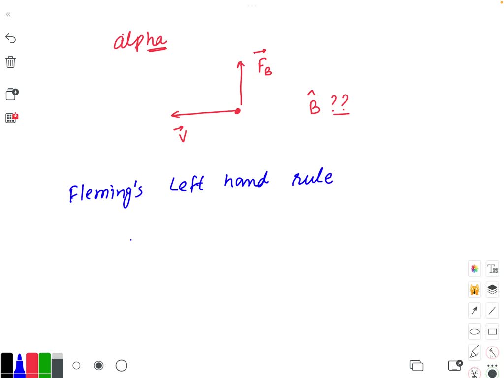 SOLVED: A positively-charged particle (alpha-particle) projected ... SOLVED: A positively-charged particle (alpha-particle) projected ...