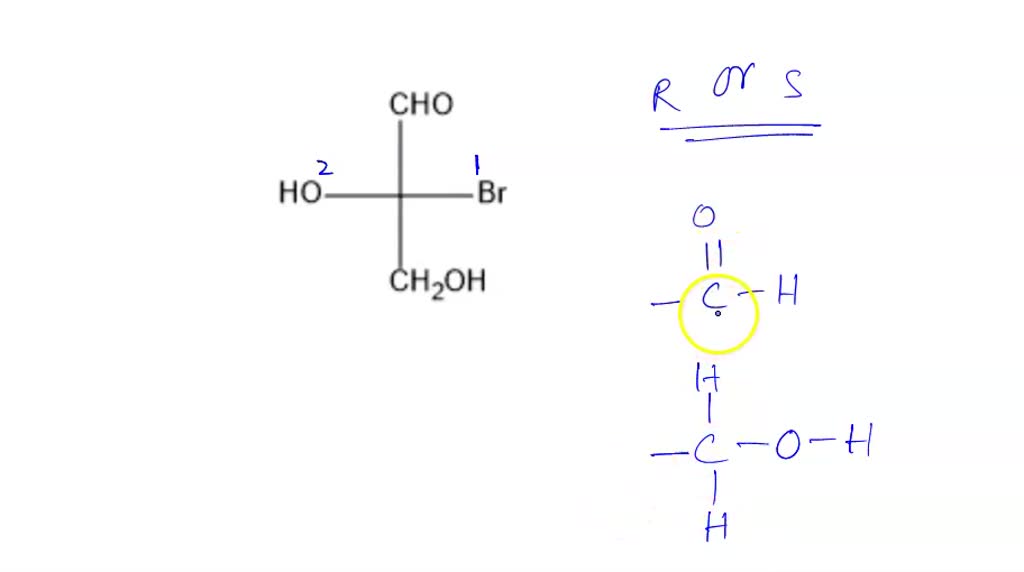 SOLVED: Determine the R and S configuration of the A and B images Bge ...