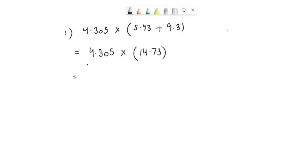 SOLVED: 6. Perform each of the following computations using the measured quantities below. Write ...