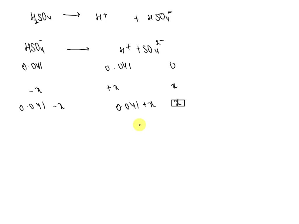 SOLVED: Suppose a 0.041 M aqueous solution of sulfuric acid (H2SO4) is prepared. Calculate the ...