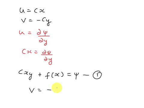 consider a velocity field where the radial and tangential components of velocity are vr 0 and v ...